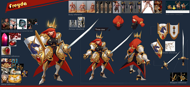 雄心之上 hero21 法蕾妲 Freyda