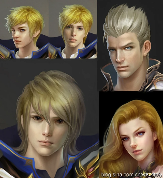 CGwall游戏原画网站_帅哥游戏头像设定，游戏角色-花瓣网
