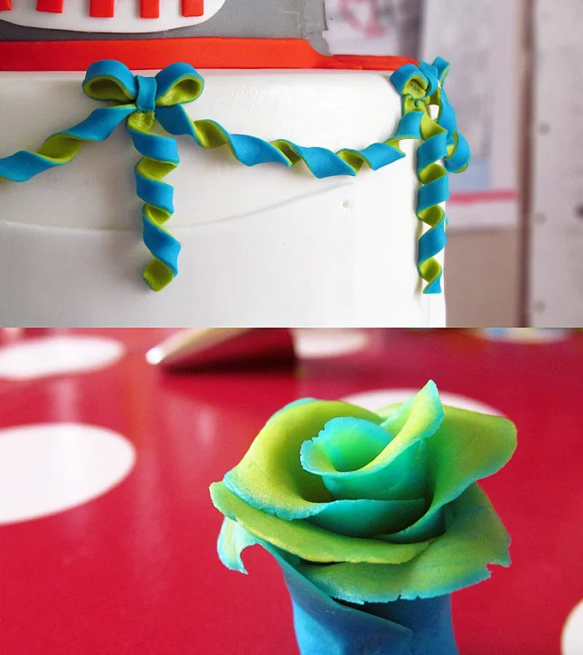 Two tone fondant. by thesearejessicakes图片_deviantart图片素材-花瓣网