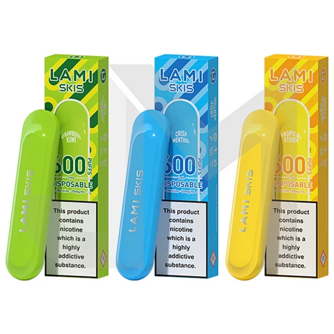 20mg Lami Skis Disposable Vaping Device 600 Puffs-花瓣网