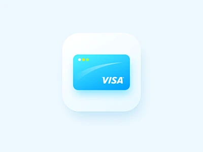 Visa Card-icon-花瓣网