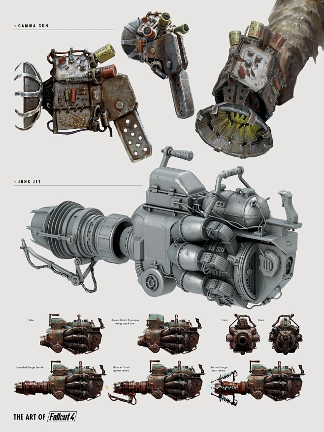 科幻枪械原画科幻武器原画科幻热武器原画来自cgbook.cn (1136)-花瓣网