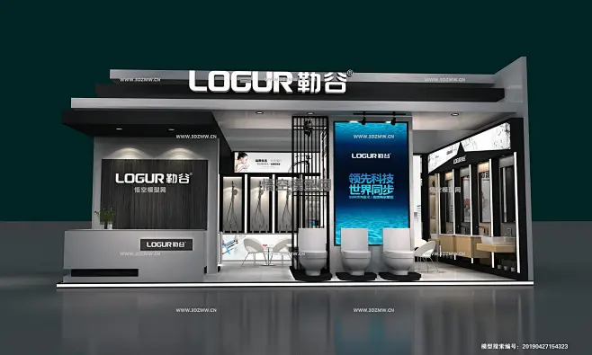 LOGUR勒谷卫浴,3D展模网-花瓣网
