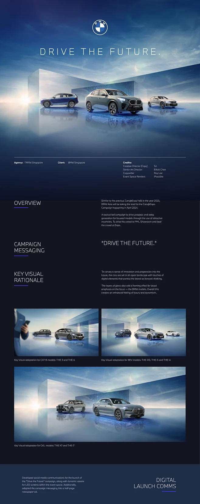 BMW campaign Event design the car expo-花瓣网