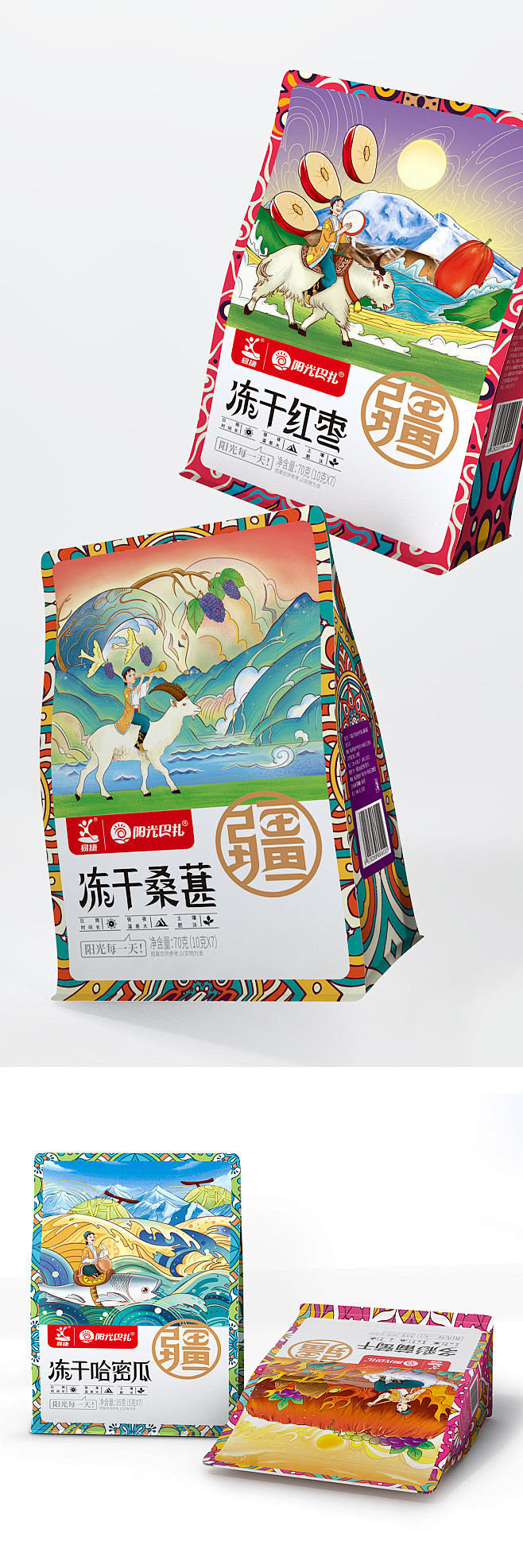 阳光巴扎 %7C 超级规划，新疆特产走国际 - 找好包装，上包联