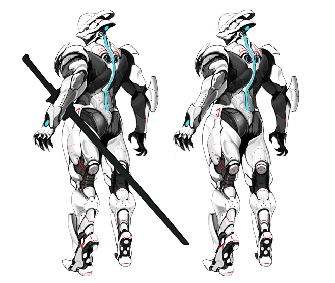 cyborg ninja-花瓣网