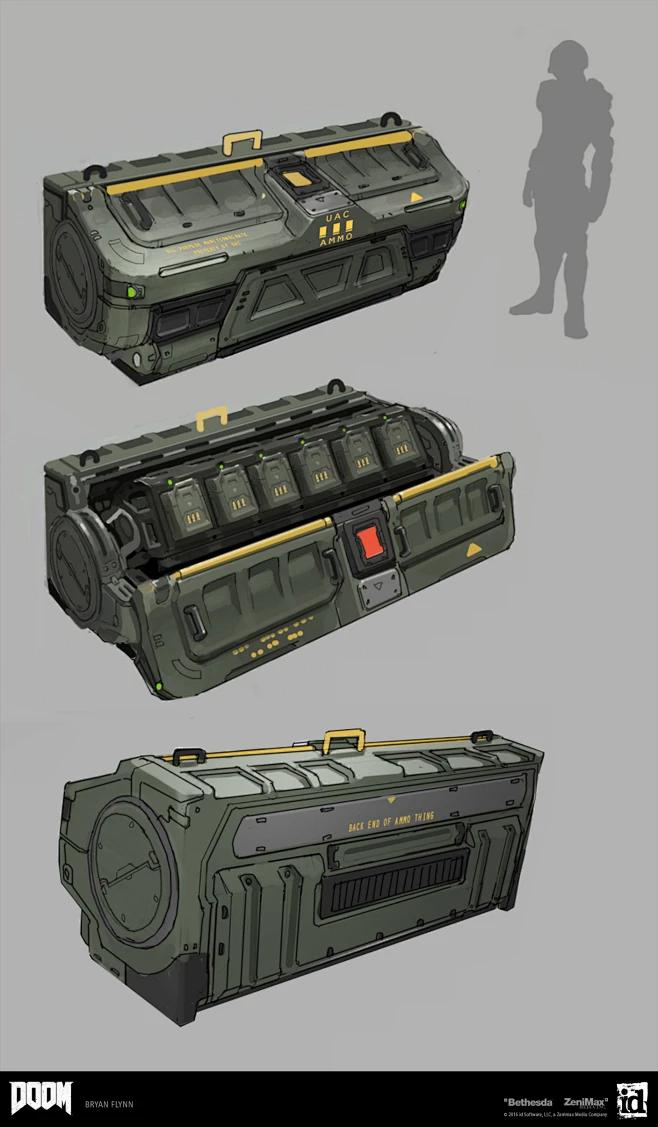 Doom 2016 Machine props, Bryan Flynn : Doom 2016 Machine props by Bryan ...