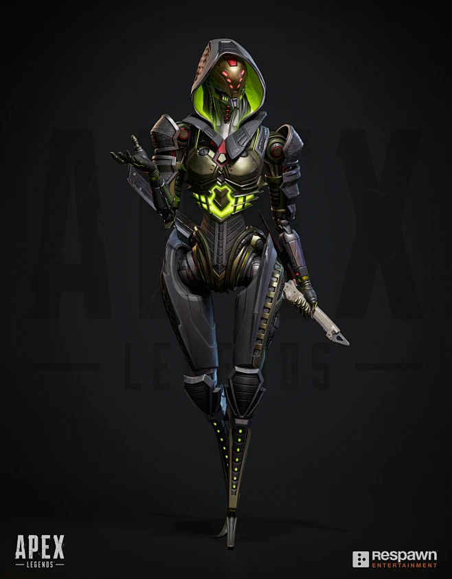 Apex Legends-Ash-Biotechnic-花瓣网