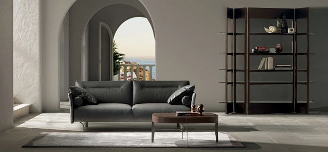 Wall systems and bookcases : Natuzzi Italia wall systems and bookcases ...