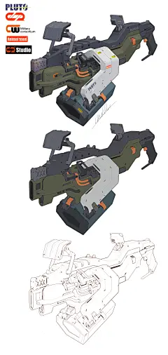 ArtStation - Valorant Task Force 809 Melee 3D work, shanji wang-花瓣网