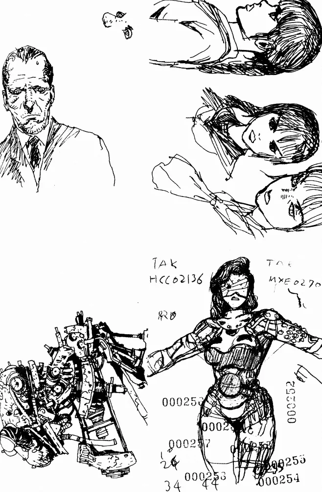 寺田克也速写作品集人物速写来自cgbook.cn (346)-花瓣网