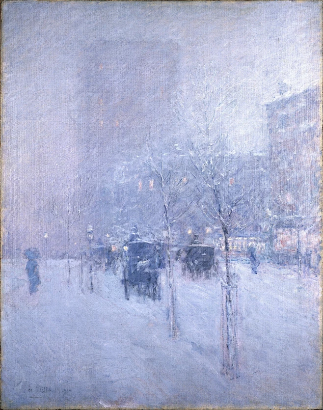Frederick_Childe_Hassam_-_Late_Afternoon,_New_York,_Winter_-_Google_Art ...