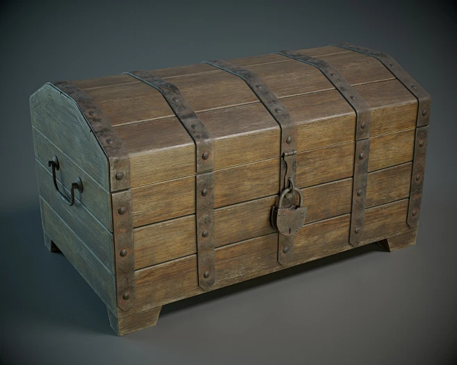Medieval Chest -花瓣网
