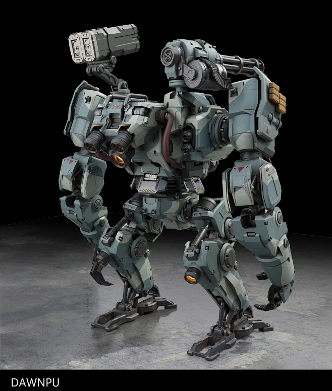 mecha 老图-花瓣网