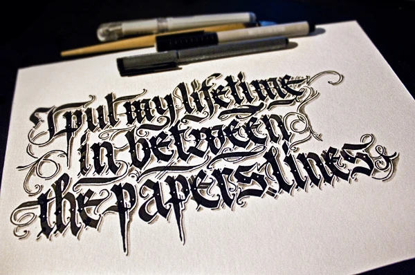 Calligraphy II on Behance-花瓣网