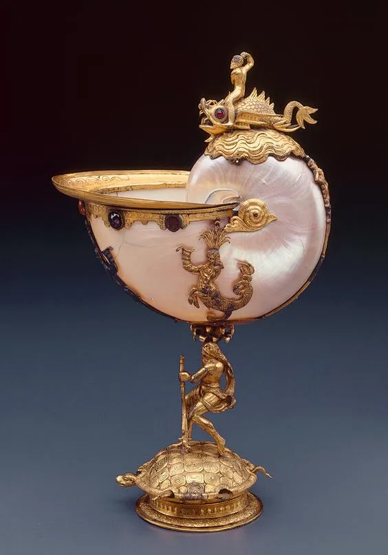 At first glance, the Museum's stunning Nautilus Cup looks like an ...
