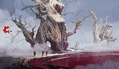 Tree , David Hu : Tree by David Hu on ArtStation.-花瓣网