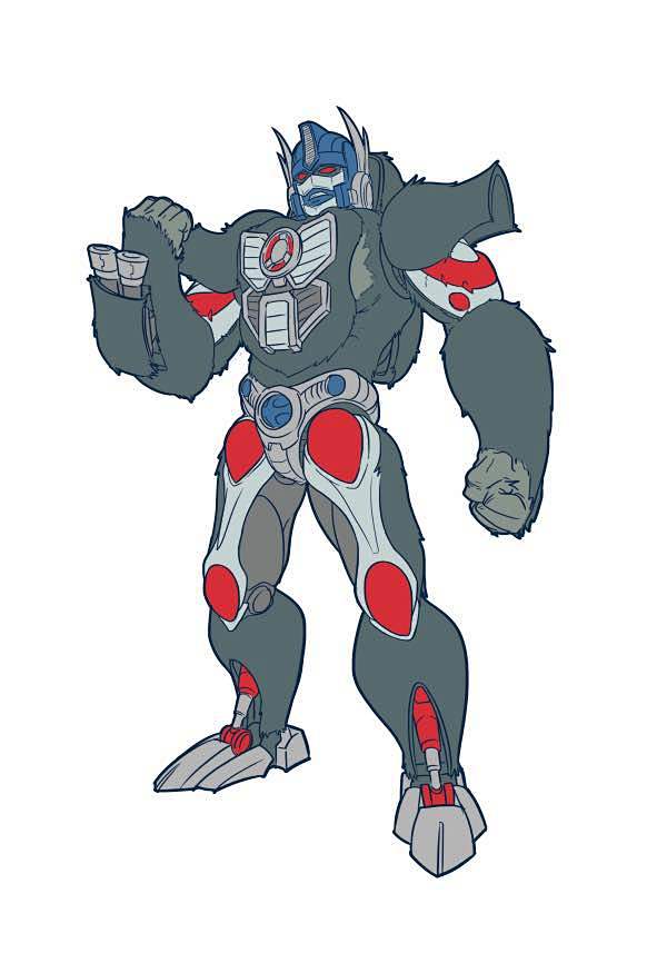 变形金刚 ：超能勇士#】人物设定，动画。