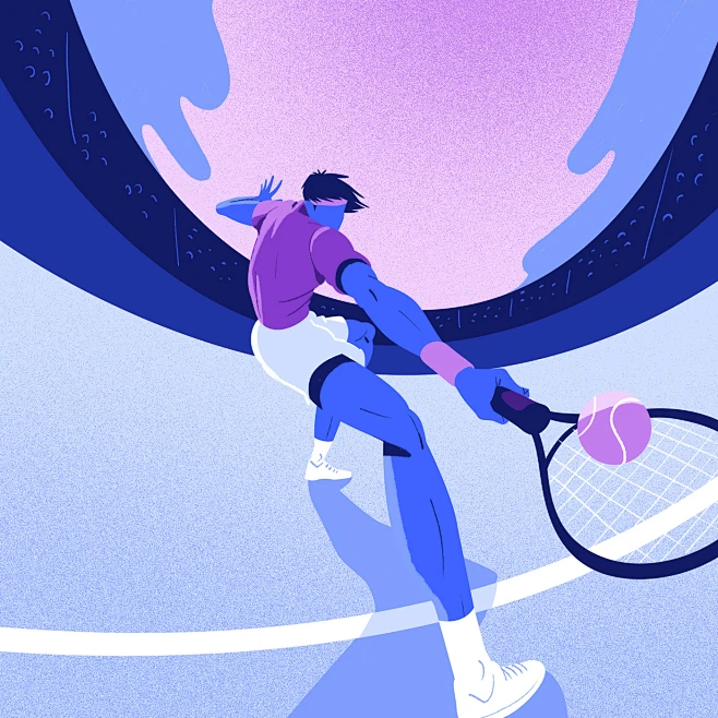 2D Advertising animation art direction basketball box ILLUSTRATION ...