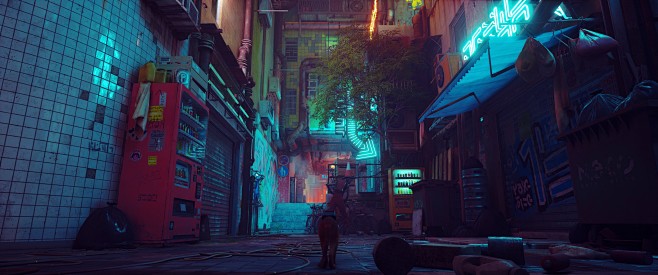 120+《Stray》游戏场景截图