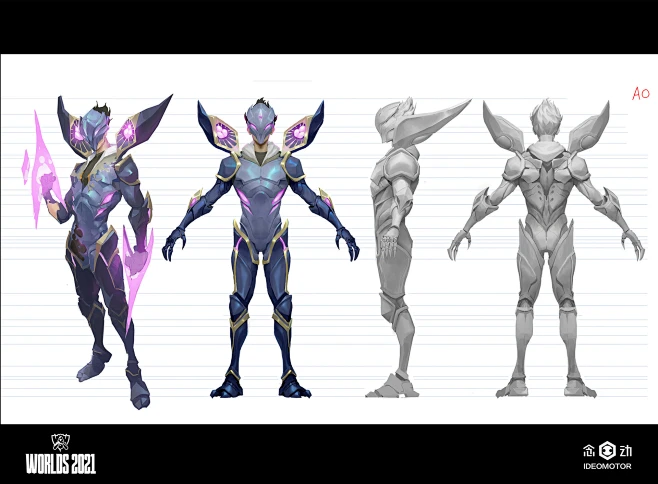 JackeyLove Character design of Worlds 2021 - League of Legends ...