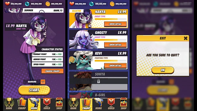 Personal Project: Mobile Cartoon UI Concept : Personal mobile UI ...