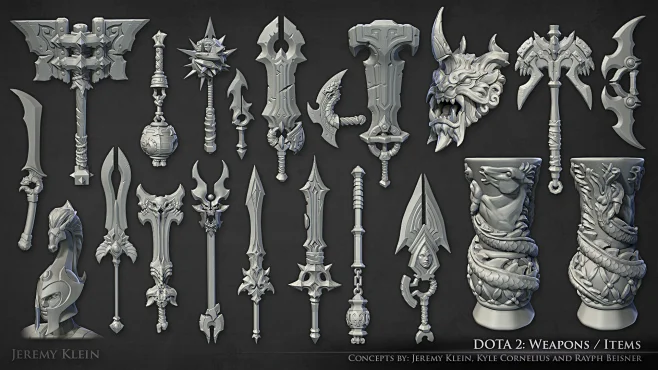 Dota 2 Weapons and Items, Jeremy Klein : Dota 2 Weapons and Items by ...