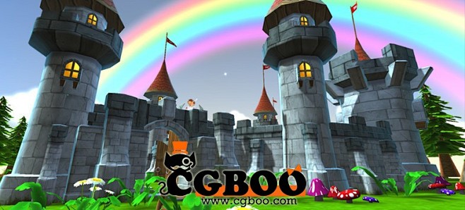 【U3D场景】unity3d 游戏场景模型 Toon Level Kit 卡通场景合集unity 3d 模型CG帮美术资源网 --花瓣网