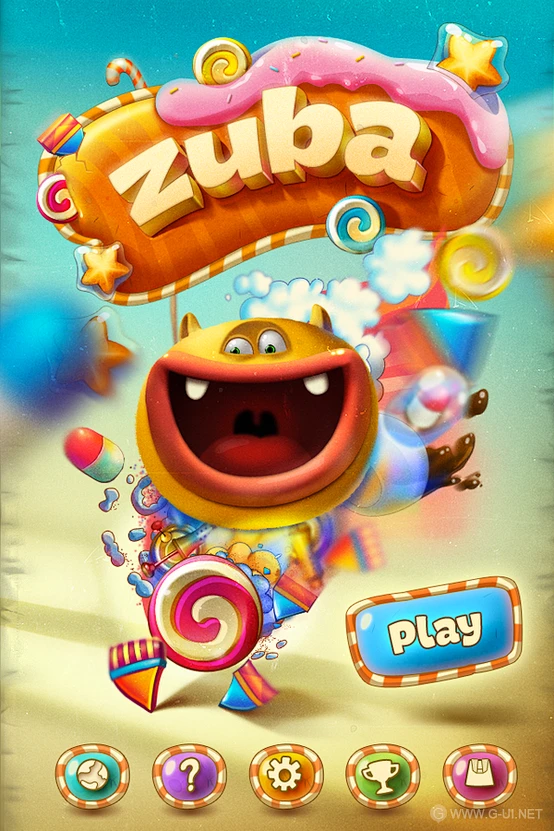 Zuba游戏ui欣赏 | Gameui-花瓣网