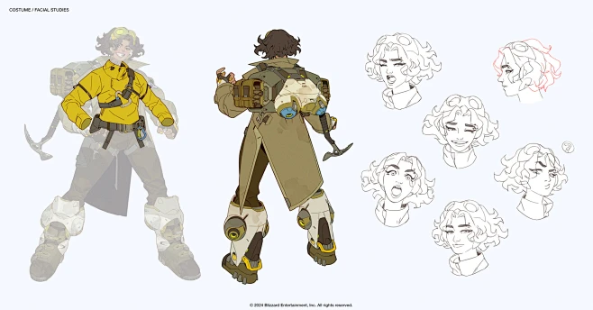 Overwatch 2: Venture hero concept-花瓣网