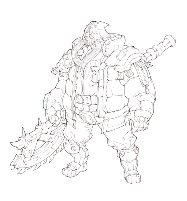 Wild boar, Lin Chang : Wild boar by Lin Chang on ArtStation.-花瓣网