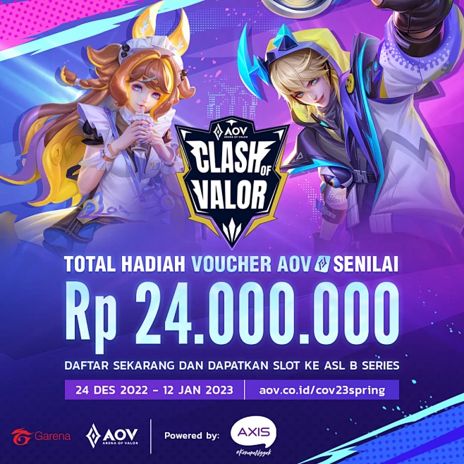 Photo by Garena AOV Indonesia on December 24, 2022.-花瓣网