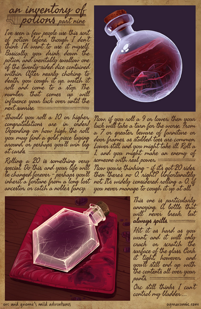 Here’s to us, DND Nerds around the globe. Items, potions and armor ...