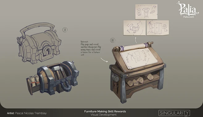 {游戏系列}美国 Palia（UI，角色，场景）-花瓣网