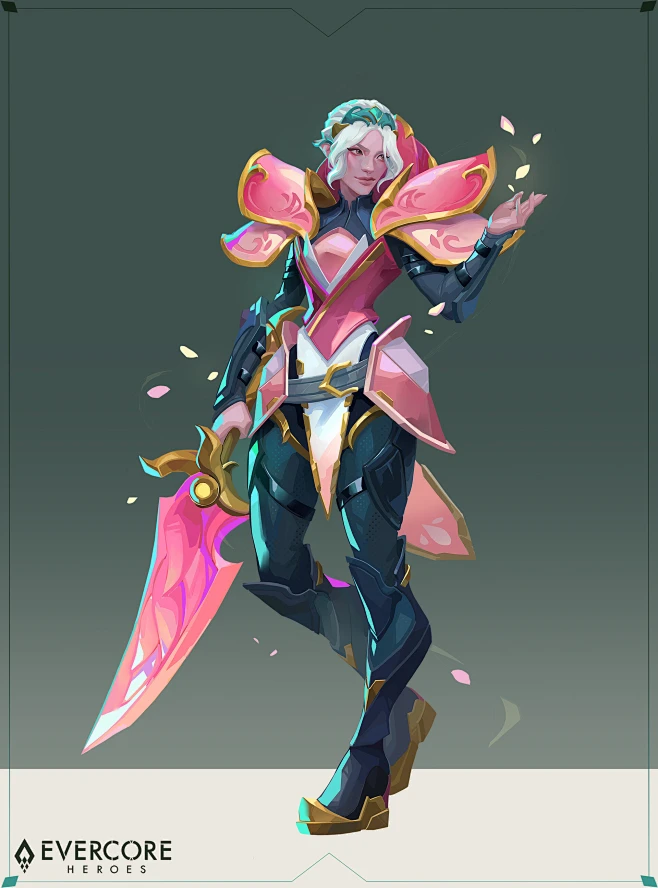 Evercore Heroes - Character Art图片_欧美图片素材-花瓣网