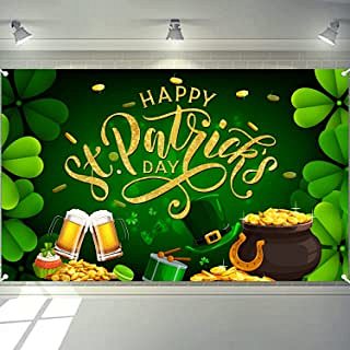Happy St Patricks Day Banner | St Patricks Day Backdrops for ...