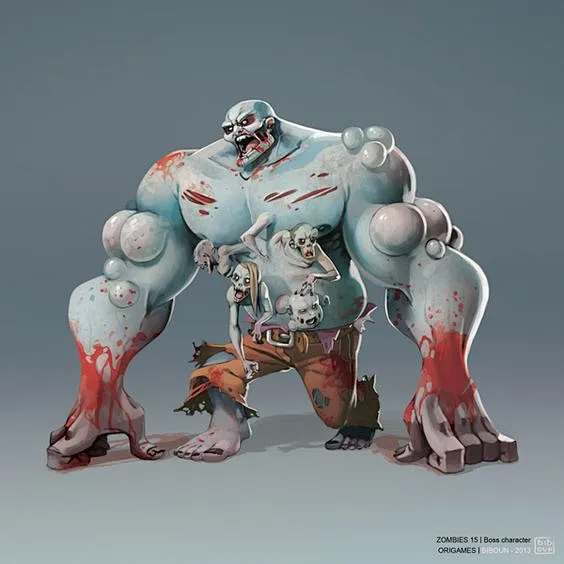 ZOMBIE 15 on Behance-花瓣网