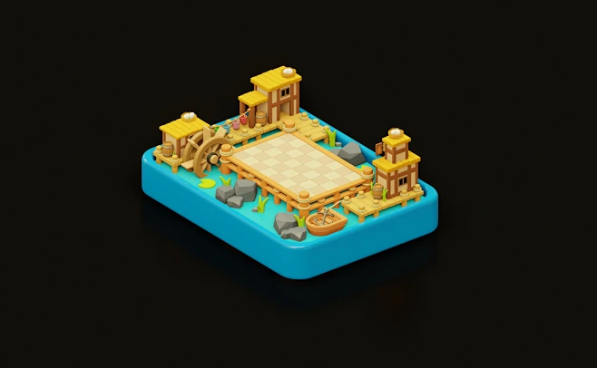 clash mini scene-花瓣网