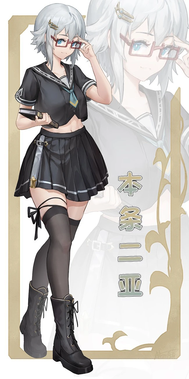 @最不卖萌服饰委托的本条二亚同人jk - 半次元 - ACG爱好者社区-花瓣网