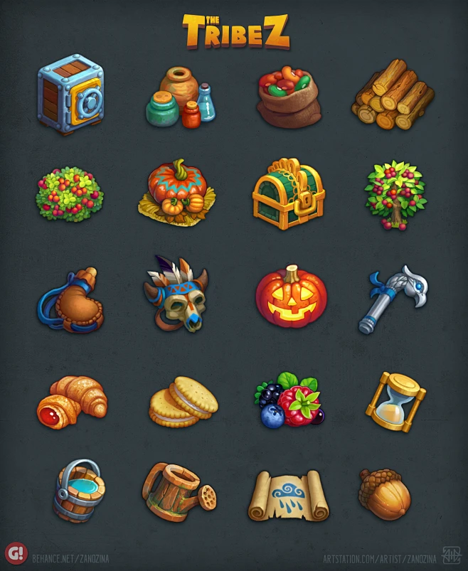 Game Icons-花瓣网