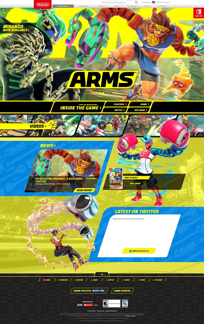ARMS for Nintendo Switch – Official Site-花瓣网