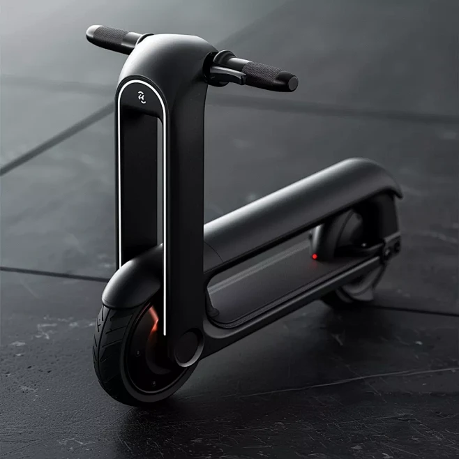 Design future a high-performance electric scooter, compact, lightweight ...