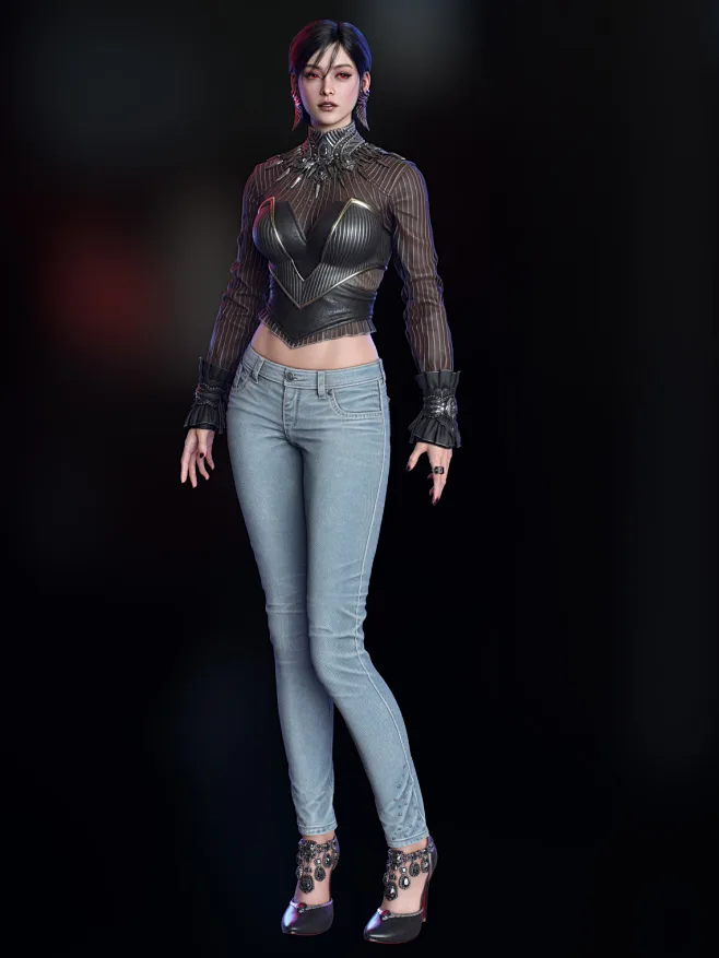 韩国3D角色艺术家Sunghyun Yun作品-CG99(cg99.com)-花瓣网