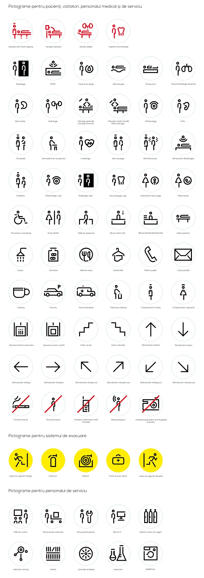 Emergency Hospital Wayfinding System on Behance-花瓣网