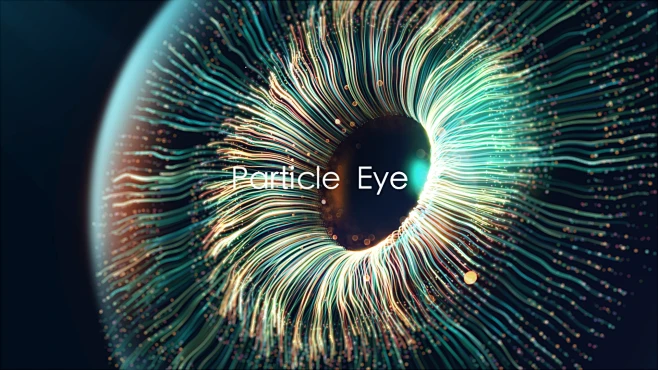 Particle Eye粒子 By：Snake-花瓣网