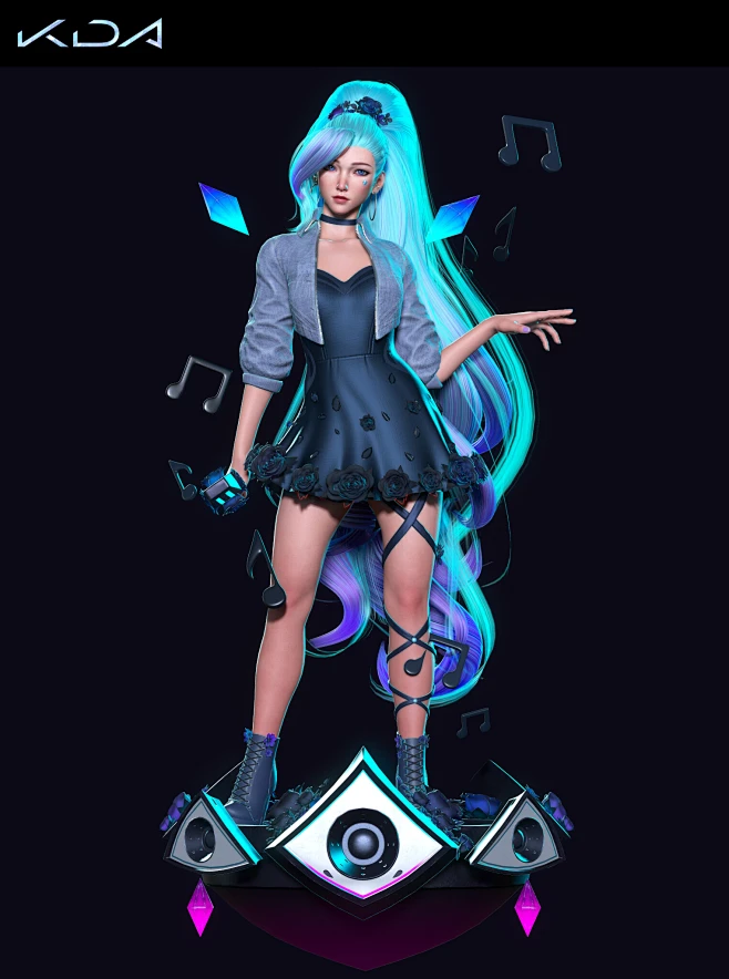 ArtStation-实时Seraphine，Ama Ro.png-花瓣网