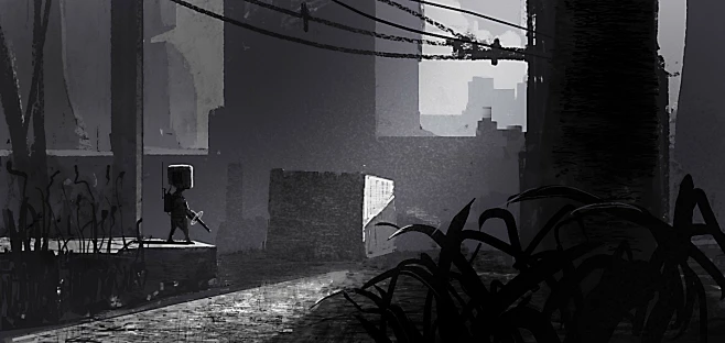 场景构图黑白构成画面构成黑白稿来自cgbook.cn (841)图片_场景黑白构图画面构图场景黑白稿图片素材-花瓣网