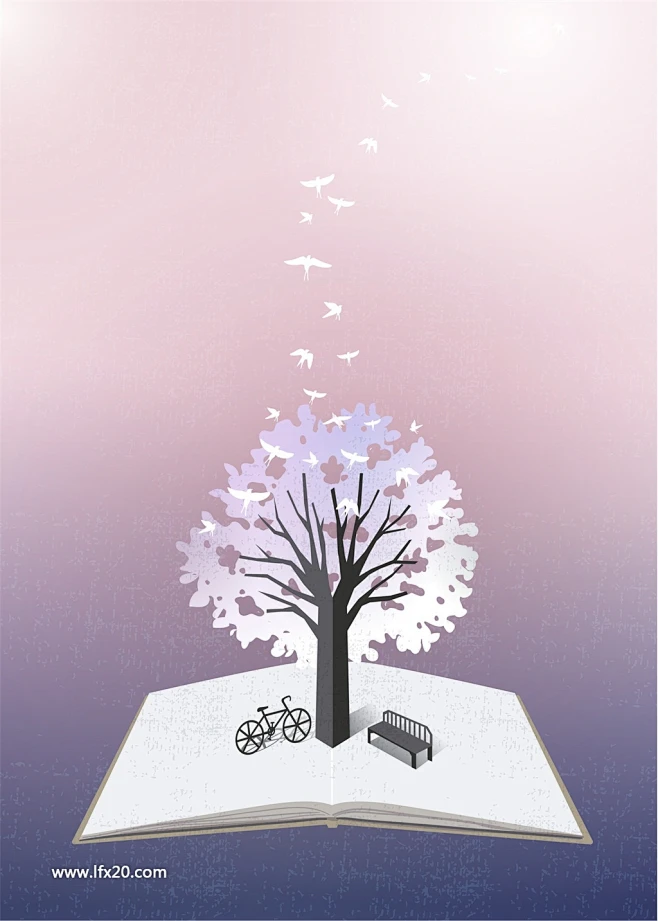 星光宇宙许愿瓶创意梦幻插画-花瓣网