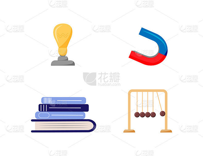 Classroom equipment object set