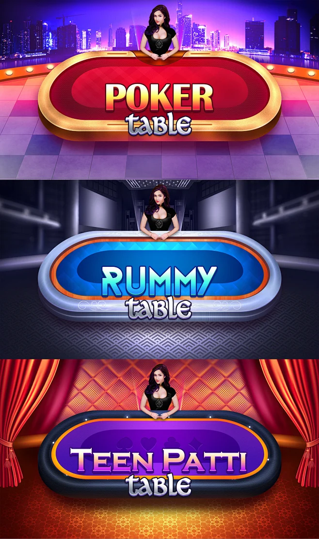 Playing Table - Poker, Rummy and Teen Patti-花瓣网